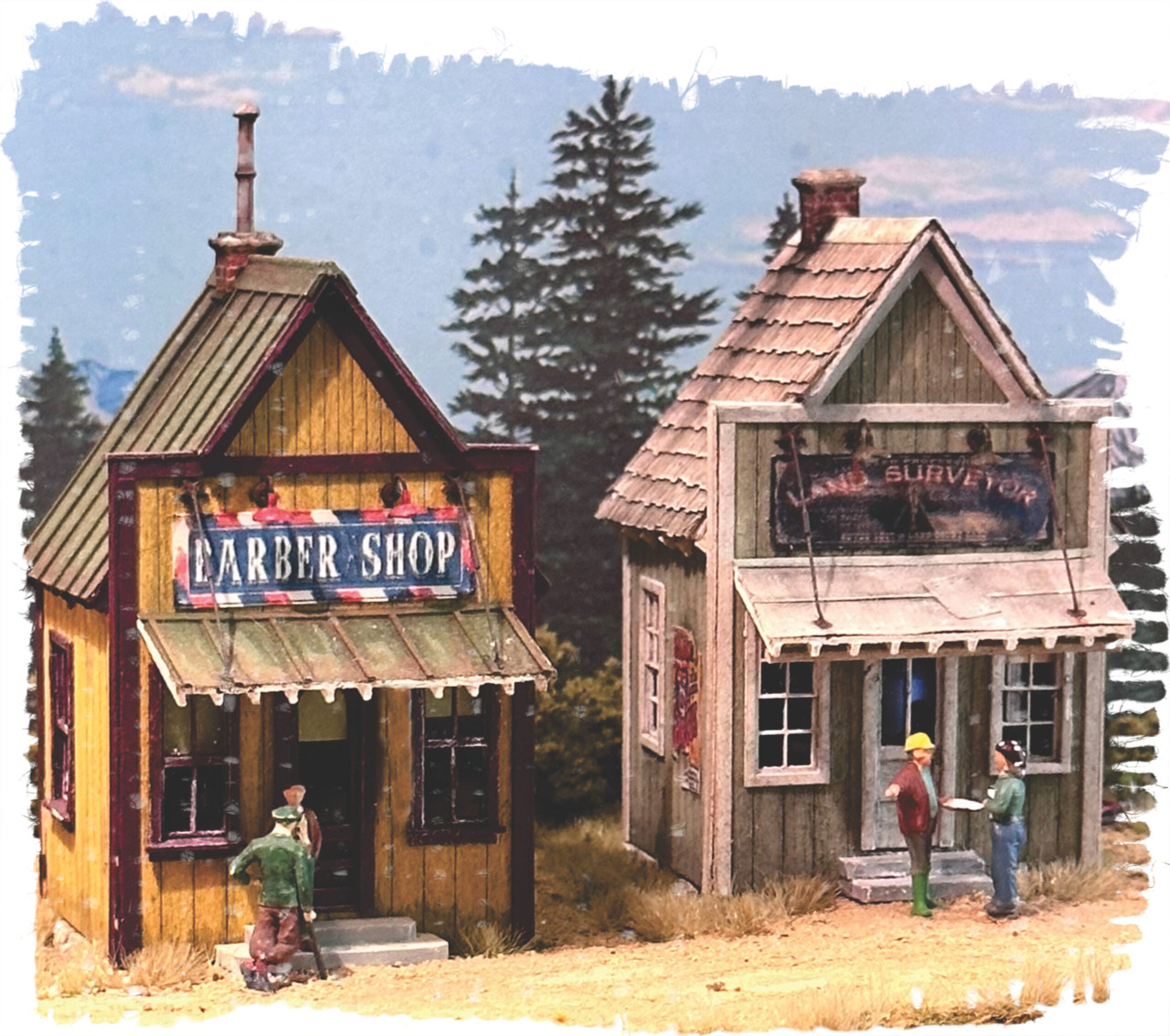 Bar Mills 0512 - Twin Peaks - HO Scale Kit - Midwest Model Railroad