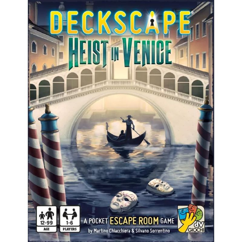 DV Giochi DVG5700 - Deckscape: Heist in Venice - Midwest Model Railroad