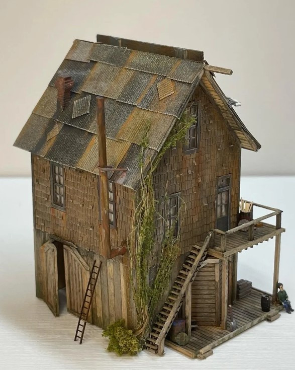 Mudd Creek Models 001HO - Mercantile - HO Scale Kit - Midwest Model ...
