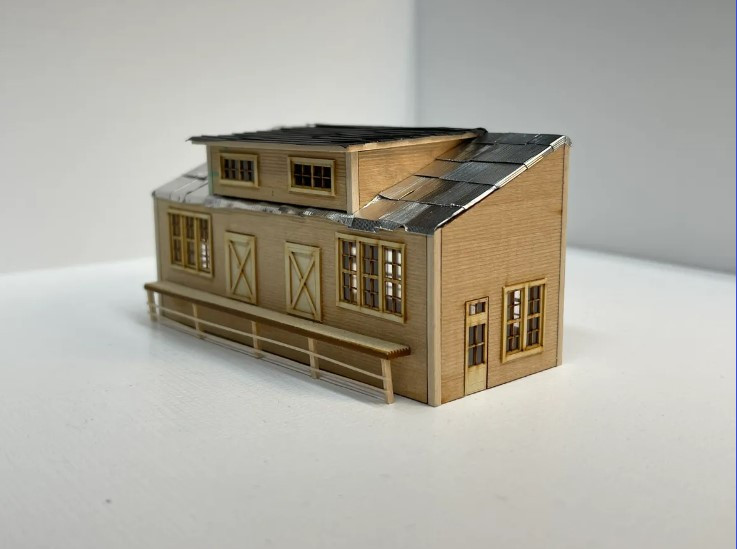 Mudd Creek Models 002HO - Natalie's Freight - HO Scale Kit - Midwest ...