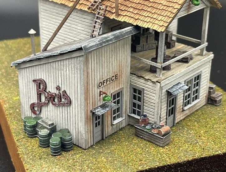 Mudd Creek Models 024HO - Bri s Brewhouse - HO Scale Kit - Midwest ...