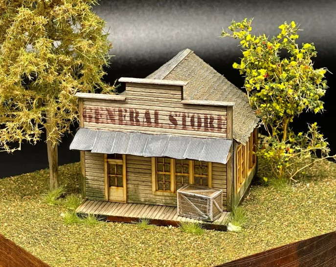 Mudd Creek Models 011N - General Store - N Scale Kit - Midwest Model ...