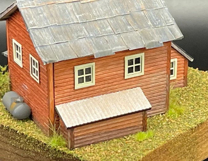 Mudd Creek Models 022N - The Barn - N Scale Kit - Midwest Model Railroad