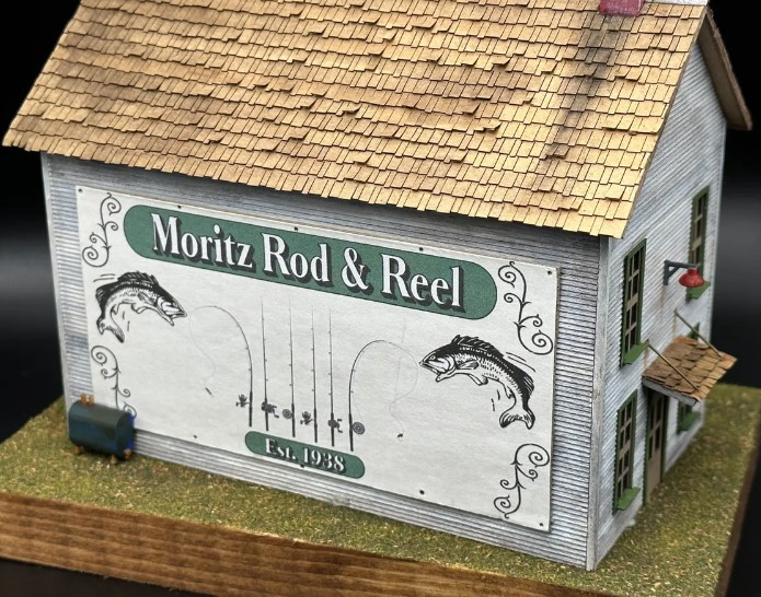 Mudd Creek Models 028N - Moritz Rod and Reel - N Scale Kit - Midwest ...