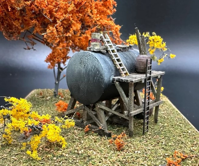 Mudd Creek Models 035 - Nick’s Oil - N Scale Kit - Midwest Model Railroad