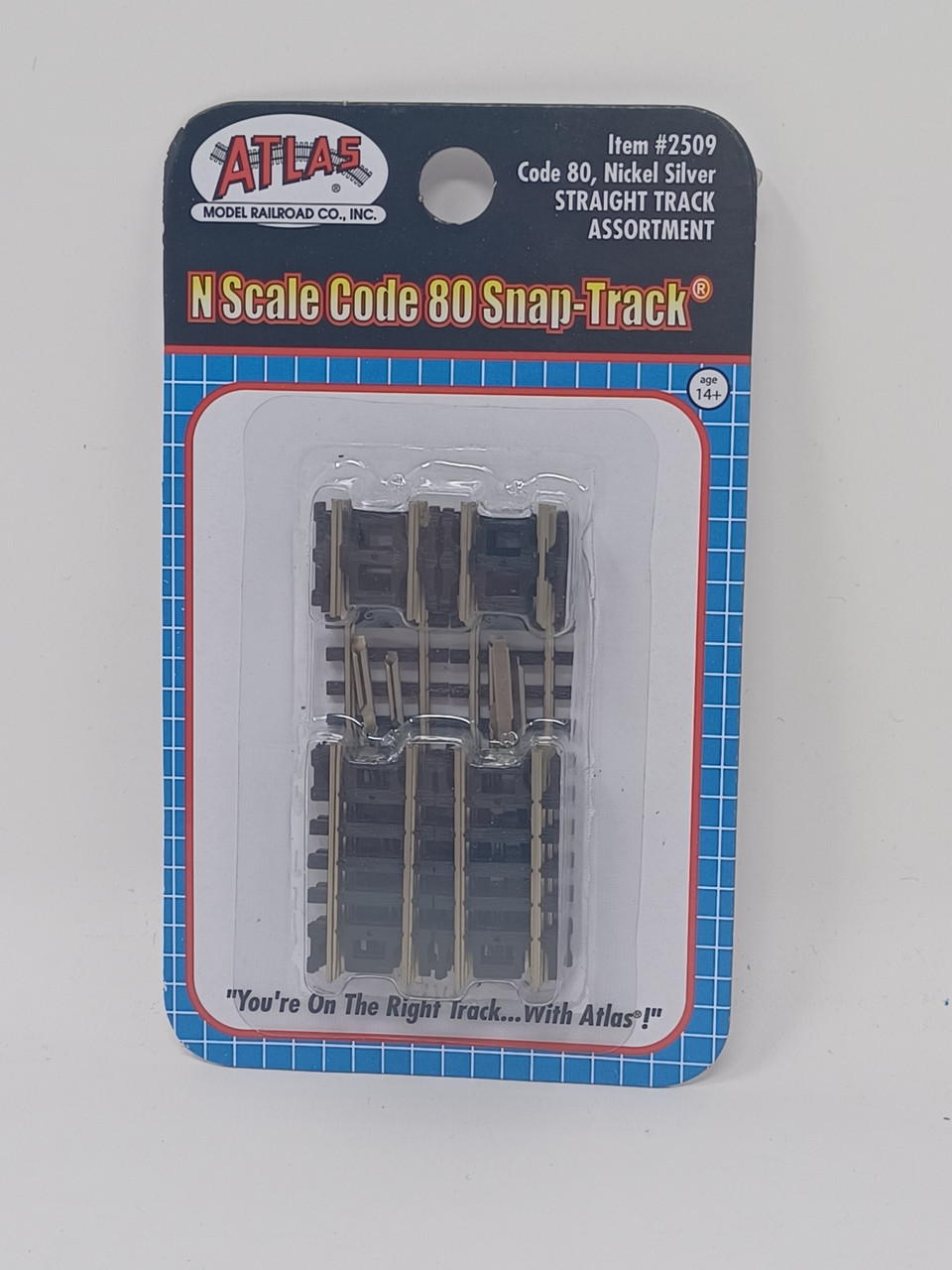 Atlas 2509 - Code 80 Track Assortment - 10 pc total - N Scale - Midwest ...