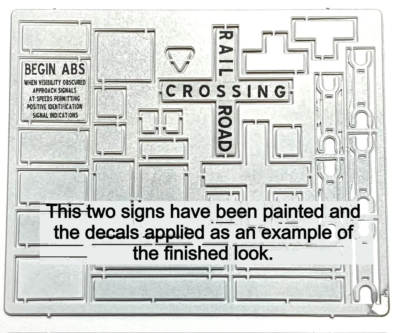 Showcase Miniatures 2367 - Trackside Signage - HO Scale Kit - Midwest ...