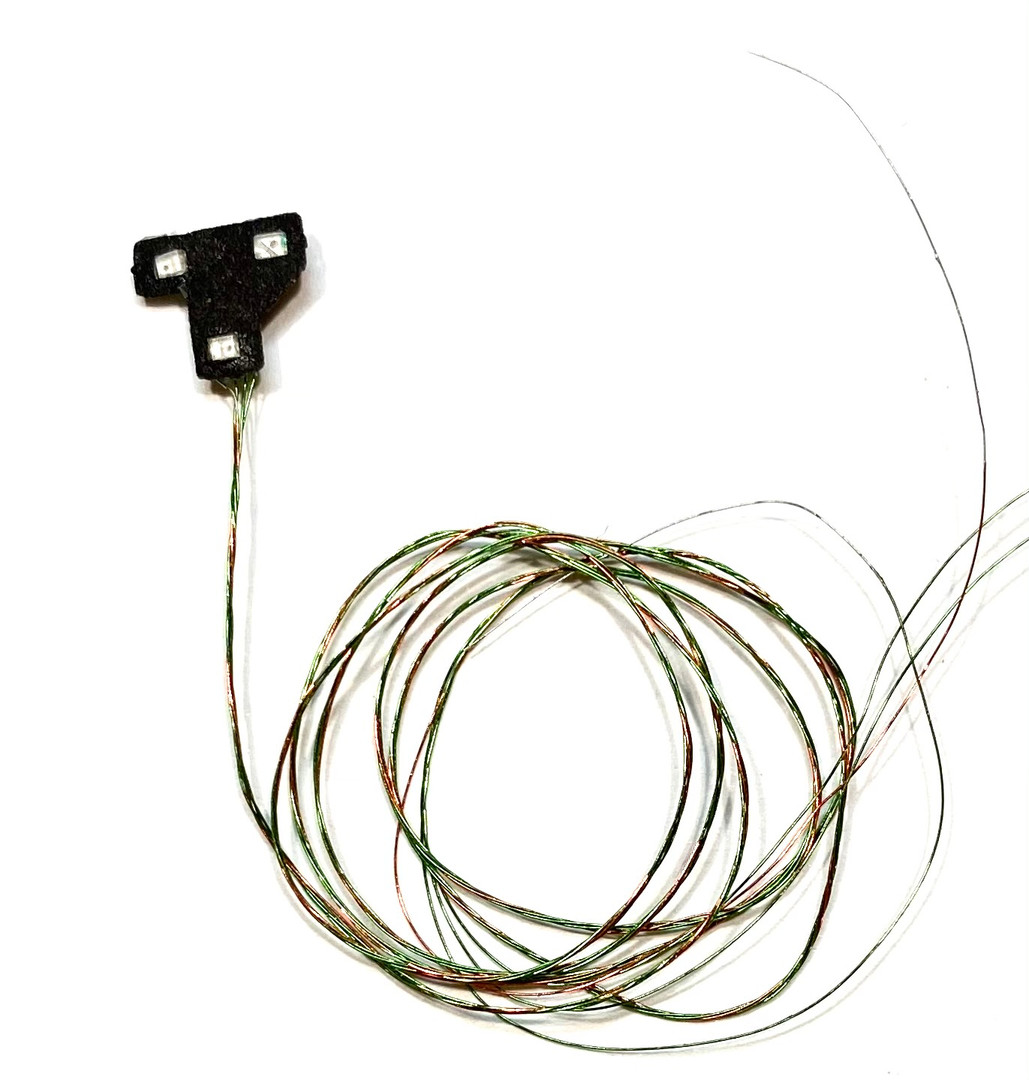 Showcase Miniatures LED0007 - Scale Tri-Light LED Assembly - HO Scale ...