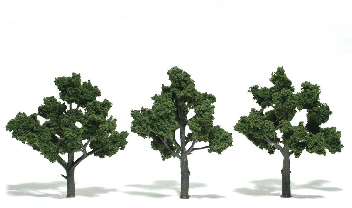 Woodland Scenics TR1510 - Ready Made Realistic Treesâ„¢ Medium Green ...