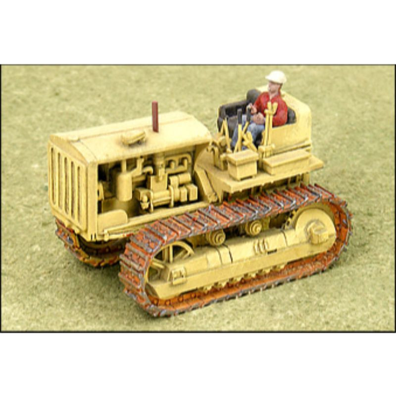GHQ 61-011 - 1940s Tracked Crawler - HO Scale Kit - Midwest Model Railroad