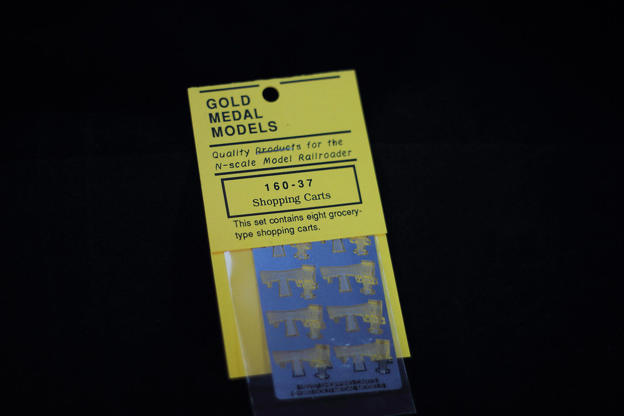 Gold Medal Models 160-37 - Grocery Store Shopping Carts - N Scale ...