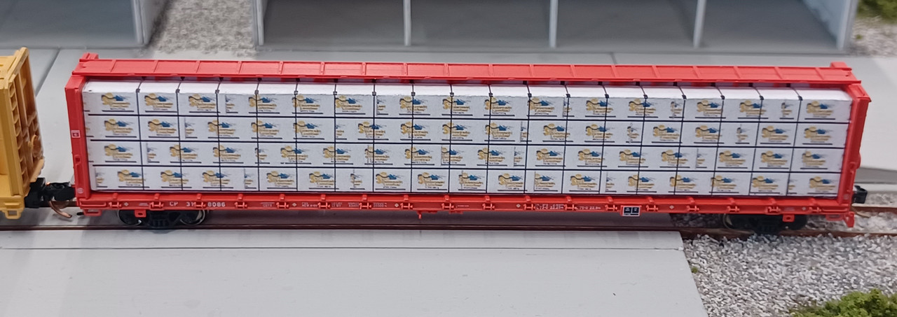 Jackson Railcar N60115 - 72' Centerbeam Load - SM - N Scale - Midwest ...