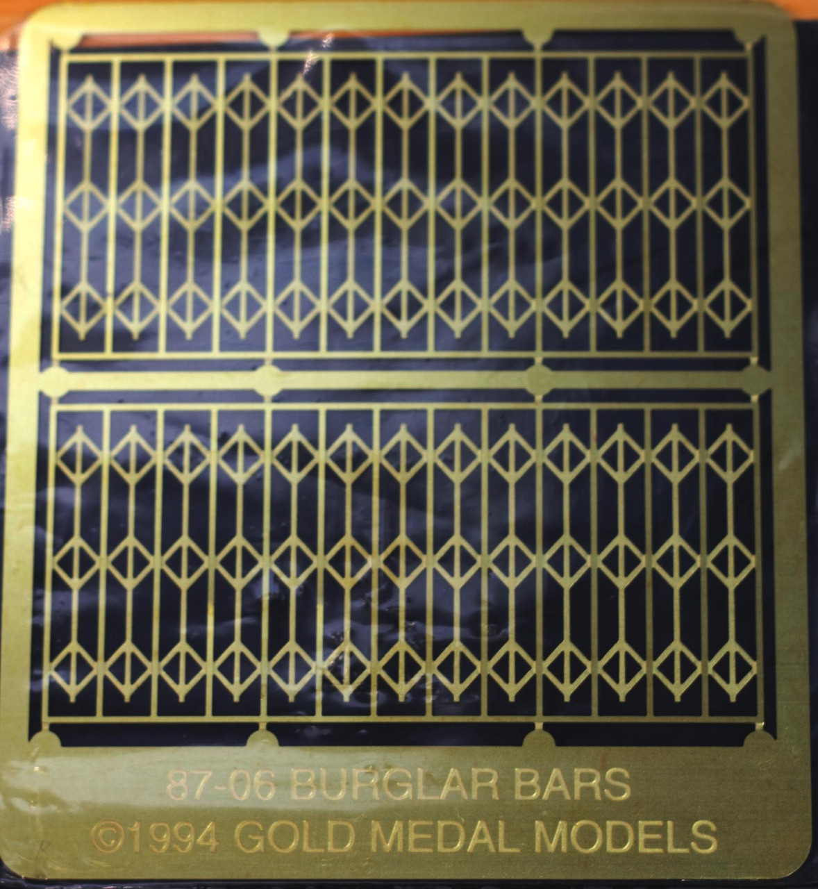 Gold Medal Models 87-06- Storefront Burglar Bars - HO Scale - Midwest ...