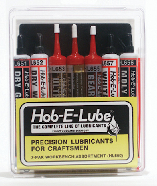 Hob-E-Lube 650 - 7-Pak Workbench Assortment - Midwest Model Railroad