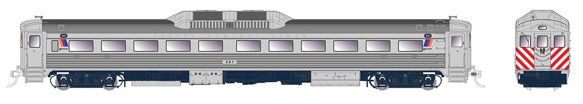 PRE-ORDER: Rapido 16827 - Budd RDC-1 (DCC and Sound) New Jersey Transit ...