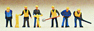 Preiser 79035 - Railroad personnel - Track Maintenance - N Scale ...