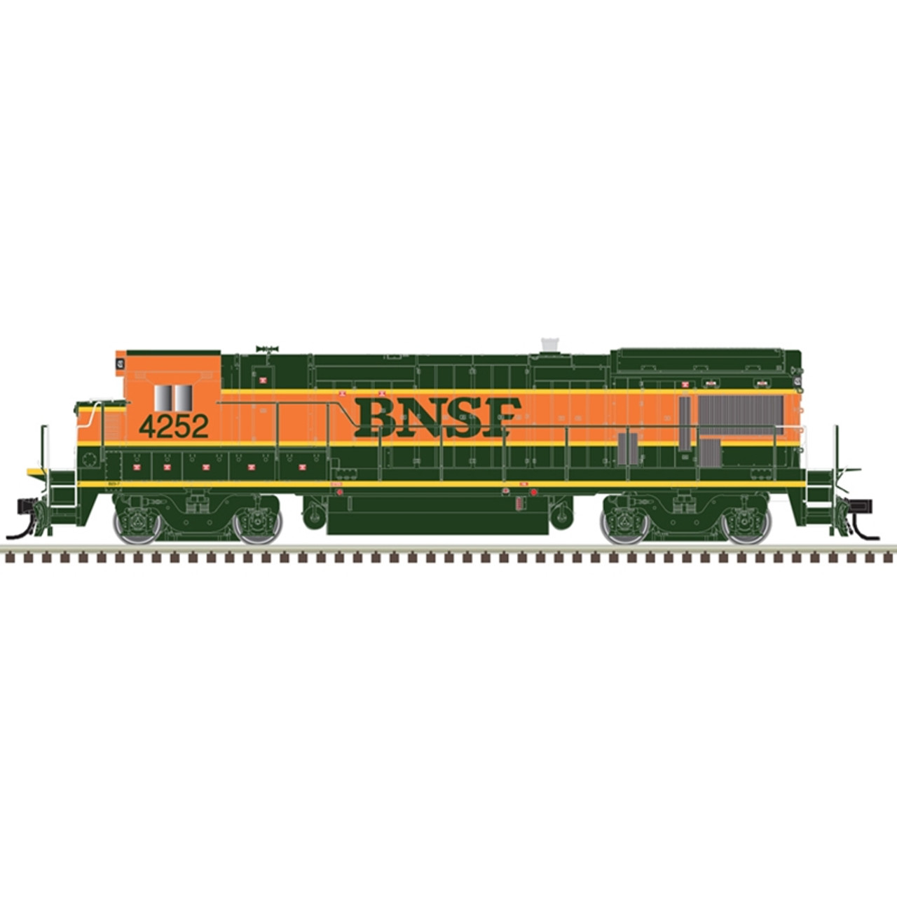 PRE-ORDER: Atlas Master 10004712 - GE B23-7 (DCC and Sound) BNSF 4266 - HO Scale - Midwest Model ...