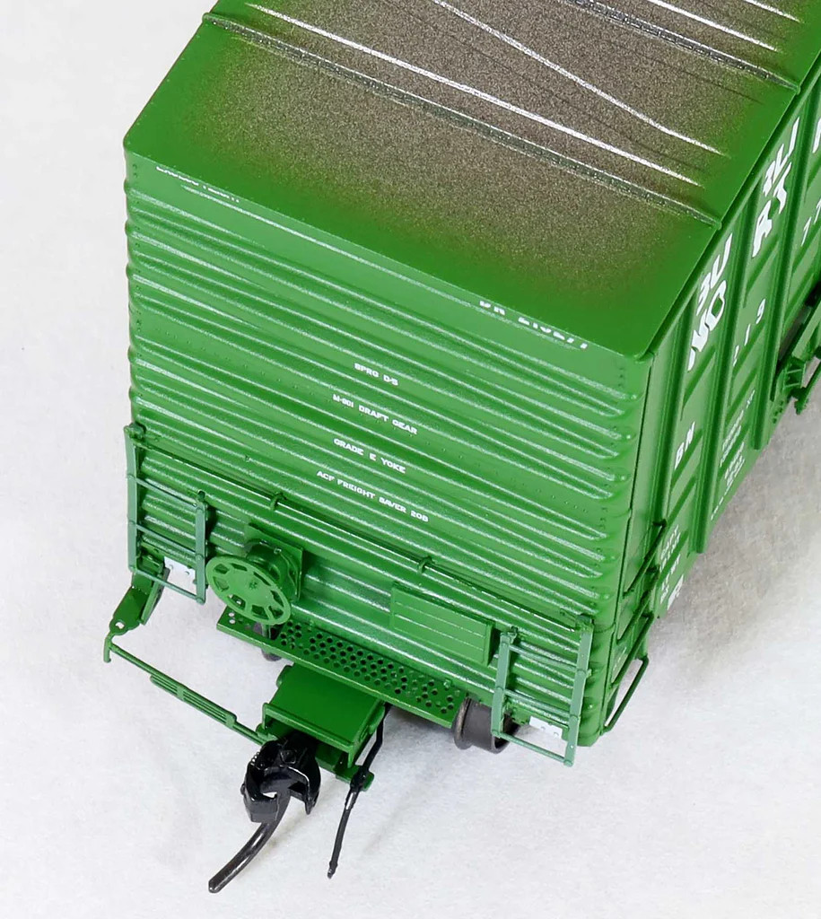 Moloco 60017-03 - ACF 50' Hi-cube Ext. Post Waffle Boxcar Burlington ...