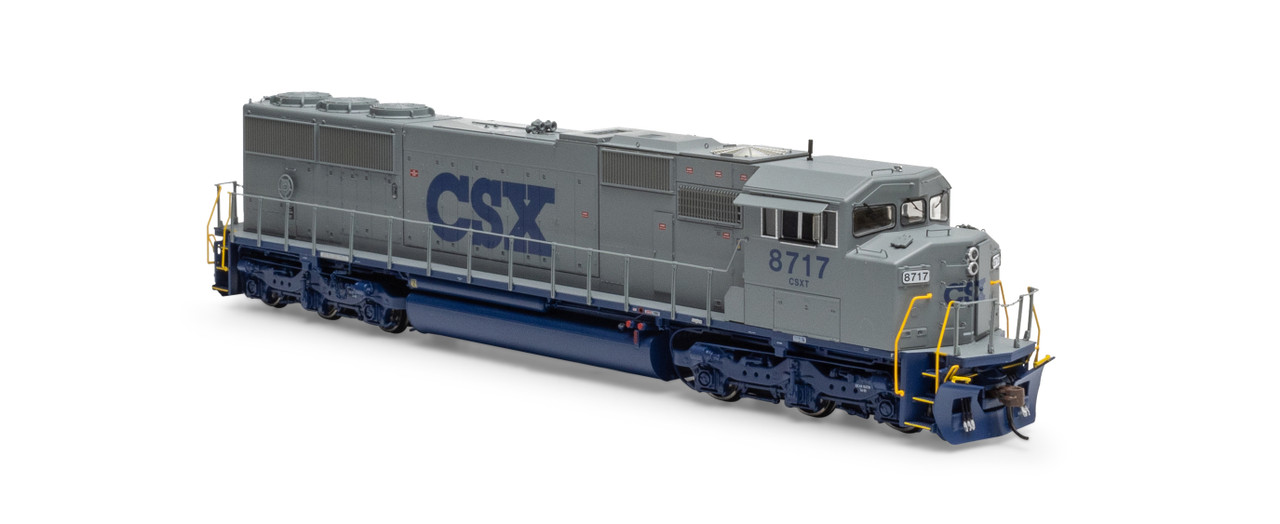 Athearn Genesis 75537 - EMD SD60M 'Tri-Clops' (DC Silent) CSX (CSXT) 8717 - HO Scale - Midwest ...