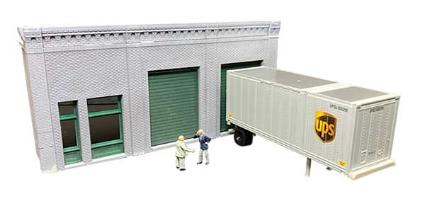 Lunde QBHO1 - Single-Story Wall w/2 Overhead Doors and Office Entry ...