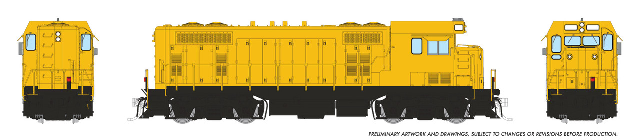 PRE-ORDER: Rapido 70196 - CF7 Square Cab (DC Silent) Yellow - HO Scale ...