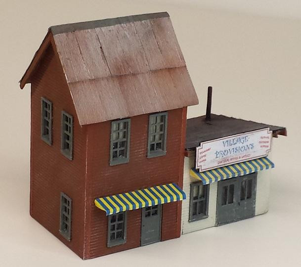 Rail Scale Models N-2030 - Village Provisions - N Scale Kit - Midwest ...