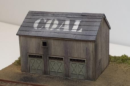 Rail Scale Models N-2105 - Branch Line Coal House - N Scale Kit ...