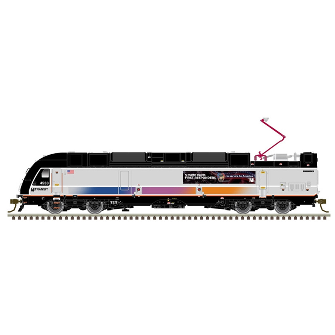 Atlas Master 10004438 - Bombardier ALP-45DP (DCC and Sound) New Jersey Transit (NJT) FIRST ...