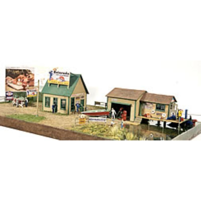 JL Innovative 381 - Kilborn Marine Sales - HO Scale Kit - Midwest Model ...