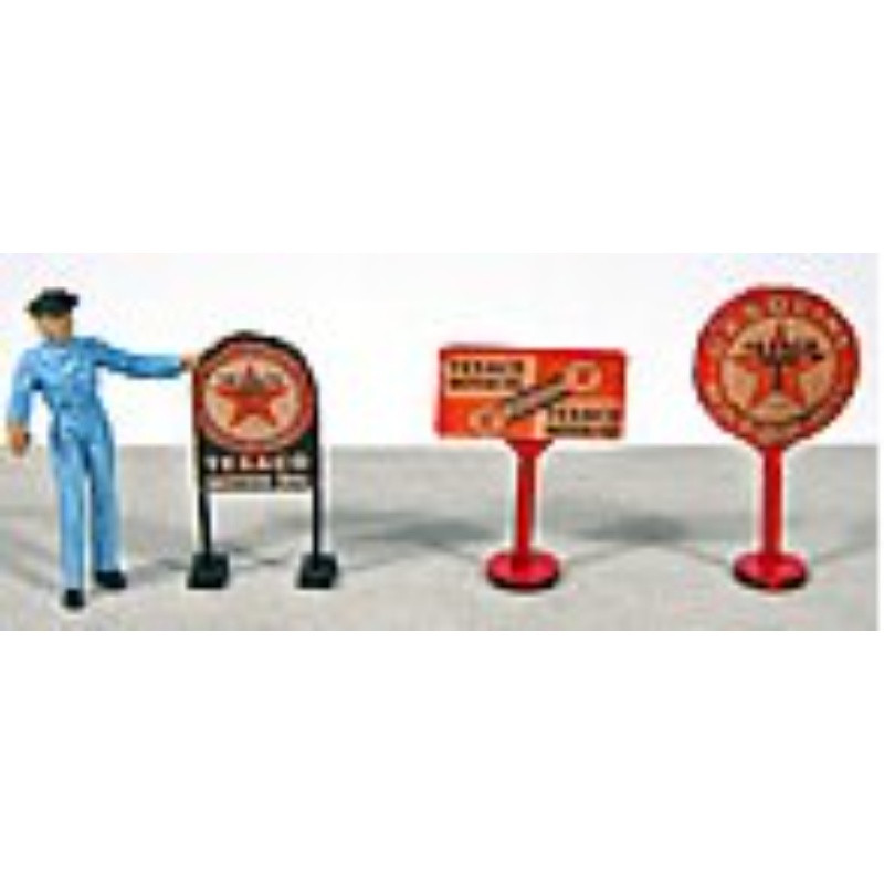 JL Innovative 462 - Gas Station Curb Signs Texaco (3) - HO Scale ...
