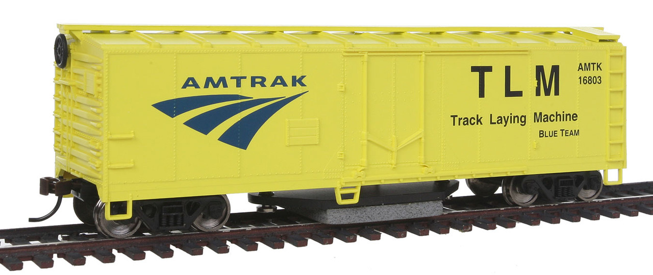 Walthers Trainline 931-1480 - Track Cleaning Boxcar Amtrak (AMTK) - HO ...
