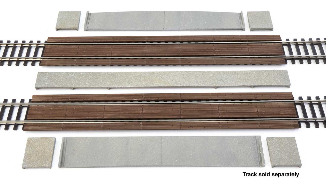 Walthers Track 948-83116 - Modern Wood Crossing - HO Scale - Midwest ...