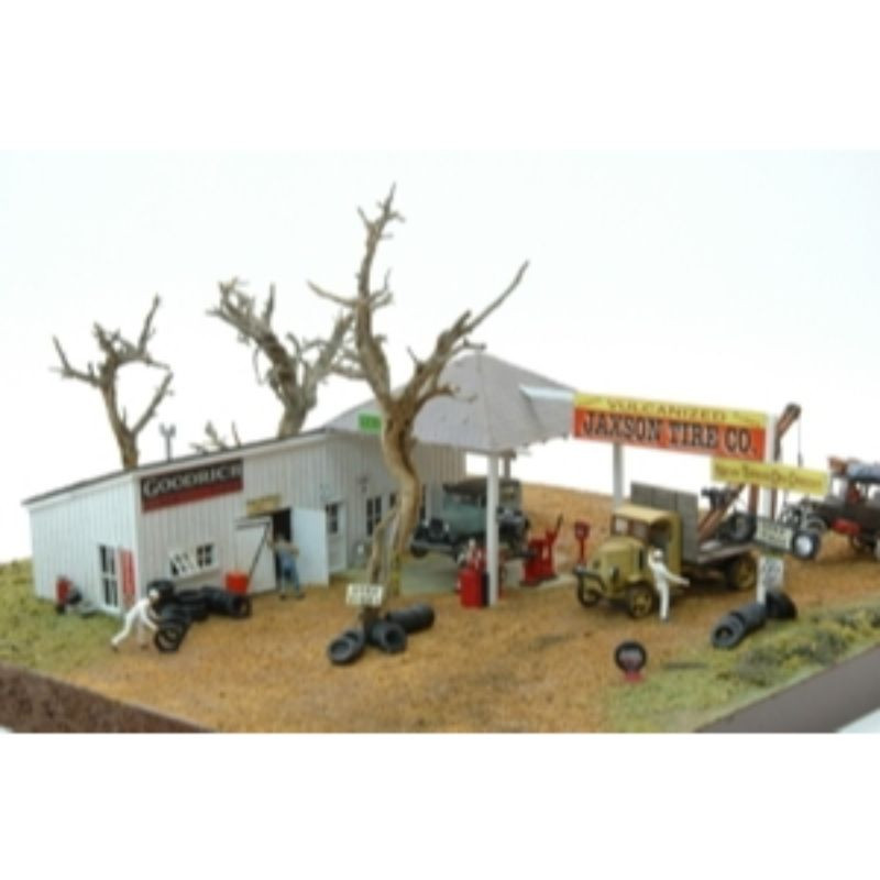 JL Innovative 661 - Jaxson Tire Co. - HO Scale Kit - Midwest Model Railroad