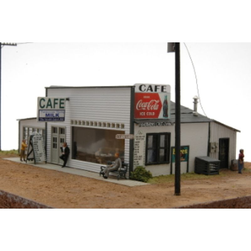 JL Innovative 681 - Rockfish Cafe w/ Interior - HO Scale Kit - Midwest ...