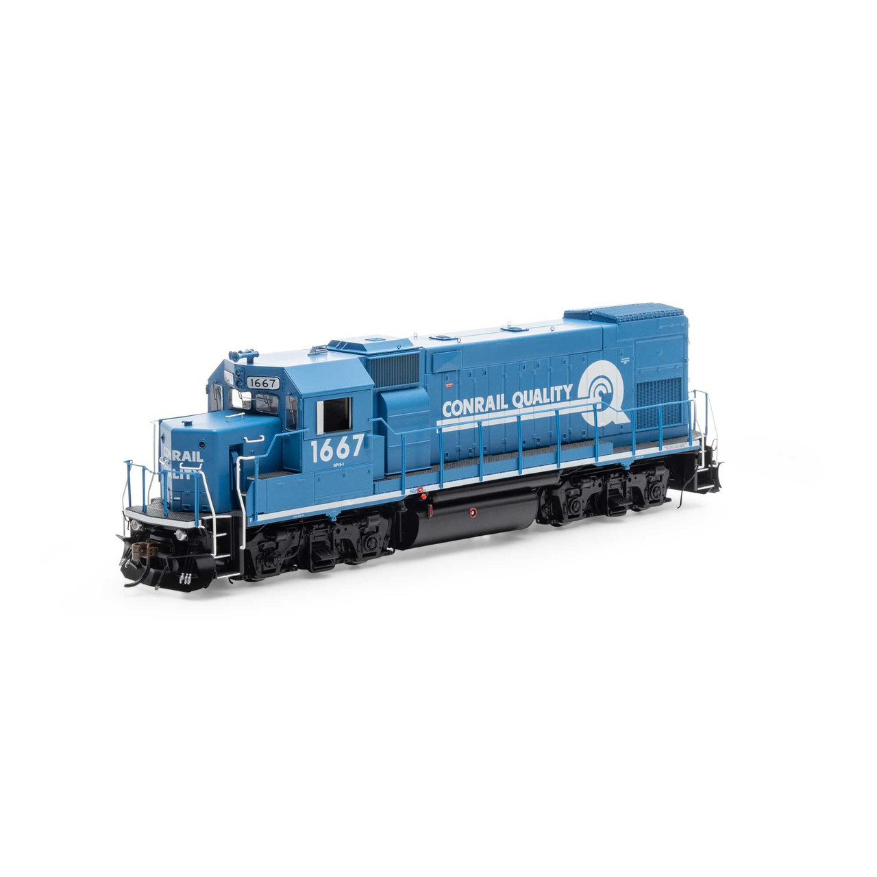 Athearn Genesis 13241 - EMD GP15-1 (DC Silent) Conrail (CR) 1667 - HO Scale - Midwest Model Railroad