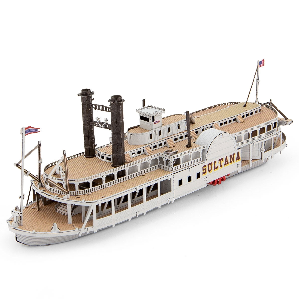 Metal Earth Models ME1019 - Sultana Steamboat - Kit - Midwest Model ...