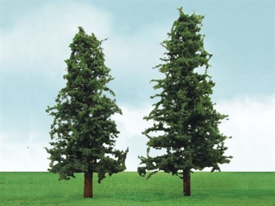 JTT 92327 - Pro-Elite Trees: Fir 4" - 2pcs - HO Scale - Midwest Model ...