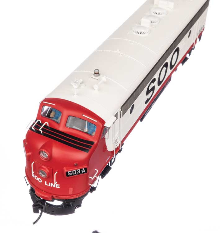 Walthers Proto 920-49557 - EMD FP7 (DC Silent) Soo Line (SOO) 503A - HO ...