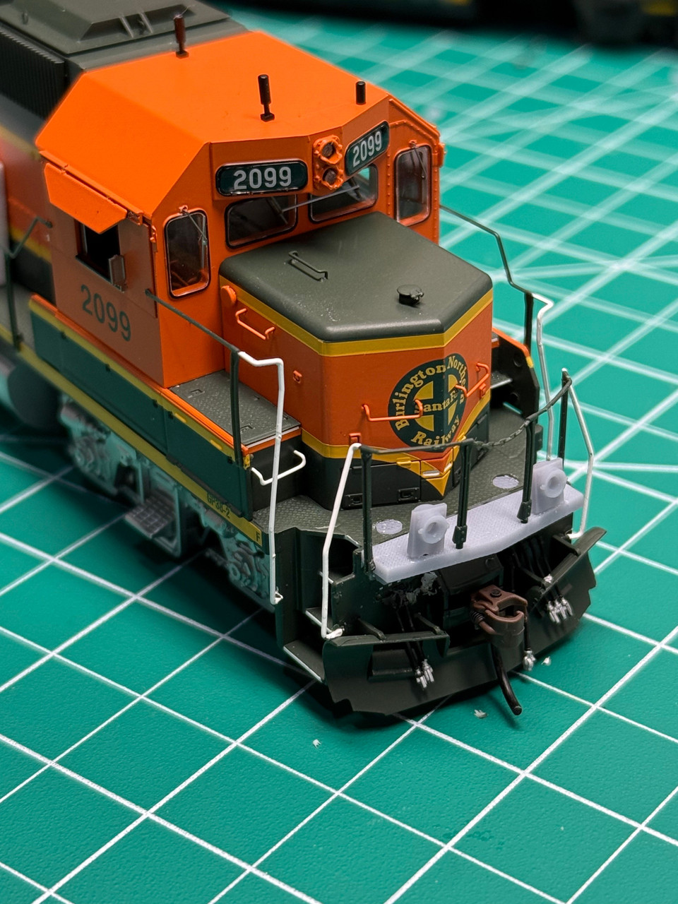 Wallace Locomotive Works SPECIAL-003 - BNSF GP38 2099 REPLACEMENT PART ...