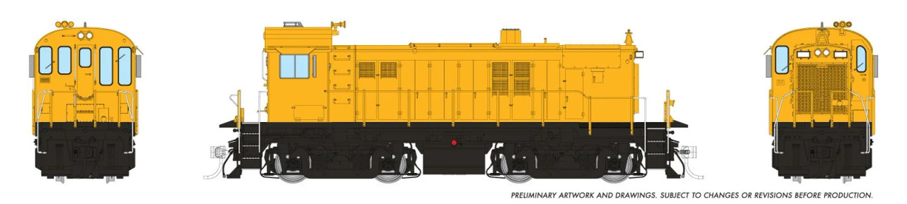 PRE-ORDER: Rapido 36198 - MLW RS-23 (DC Silent) Industrial Yellow - HO ...