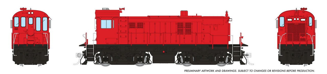 PRE-ORDER: Rapido 36199 - MLW RS-23 (DC Silent) Industrial Red - HO ...