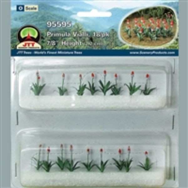 JTT 95595 - Primula Vialli: 18/pk - O Scale - Midwest Model Railroad