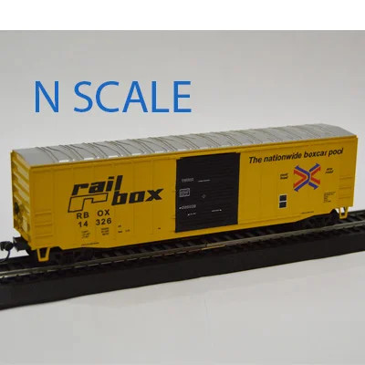 Value Trains USA N10016-14392 - ACF 50'6" BOXCAR TTX (RBOX) 144392 - N ...