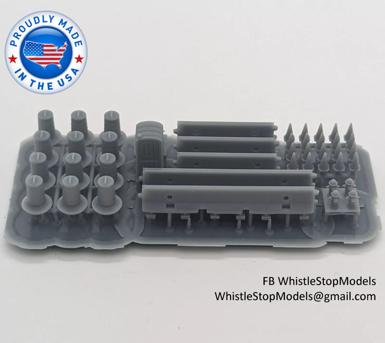 Whistle Stop Models N2201 - Construction Set - N Scale - Midwest Model ...