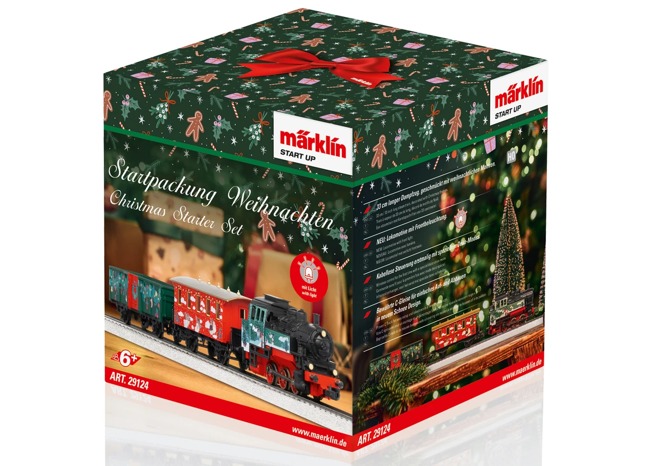 Marklin 29124 - Start up - "Christmas" Starter Set - HO Scale - Midwest ...