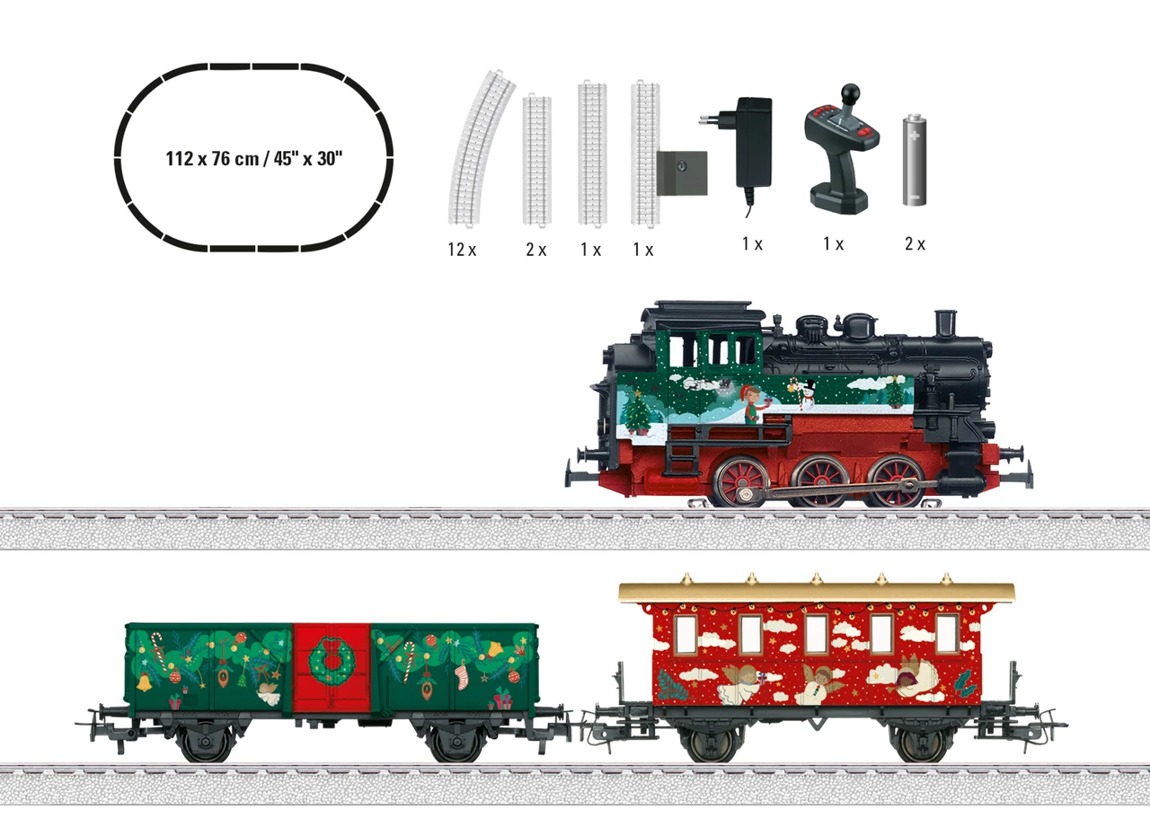 Marklin 29124 - Start up - "Christmas" Starter Set - HO Scale - Midwest ...
