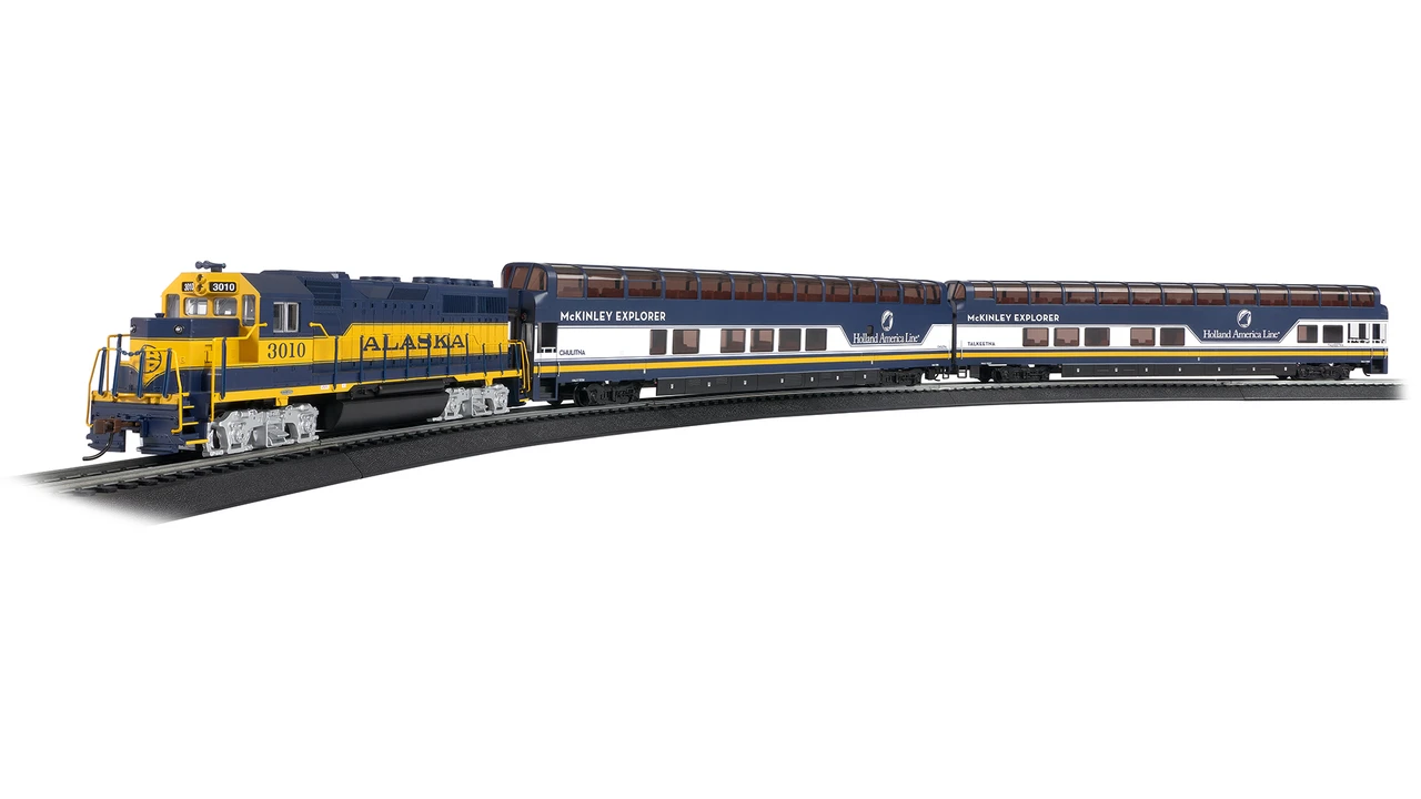 Bachmann 00783 - McKinley Explorer Electric Train Set (DC Silent ...