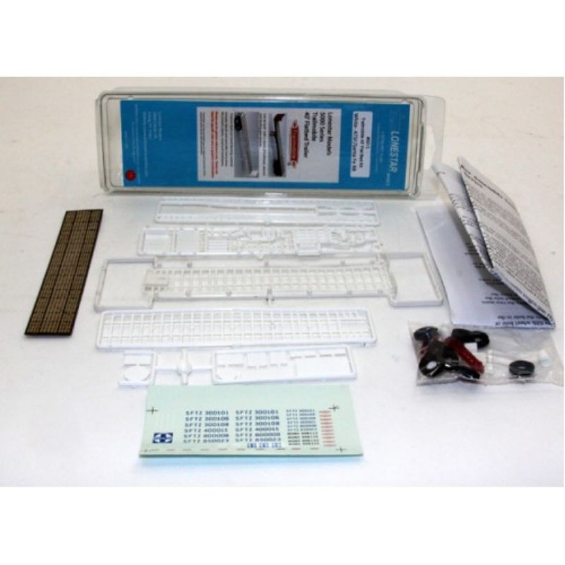 Lonestar Models 5013 - Trailmobile 40' Trailer Kit - Santa Fe (ATSF ...