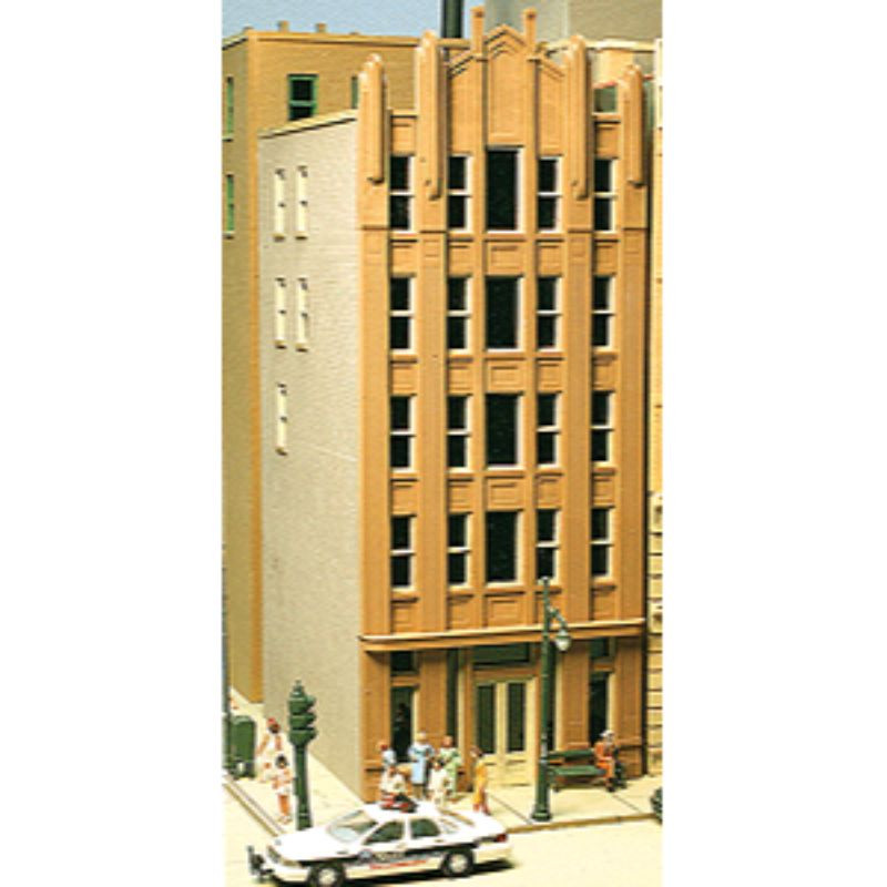 Lunde Studios HO-25 - Peacock Building - HO Scale Kit - Midwest Model ...