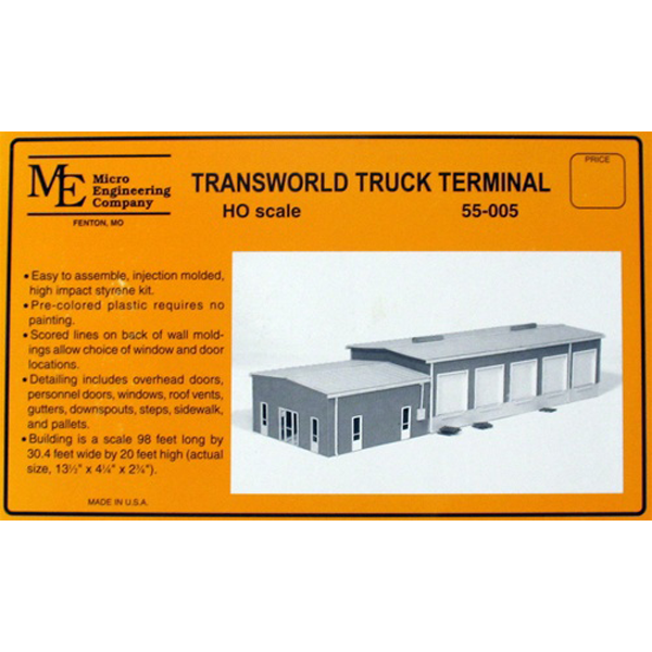 Micro Engineering 55-005 - HO Transworld Truck Terminal - Midwest Model ...